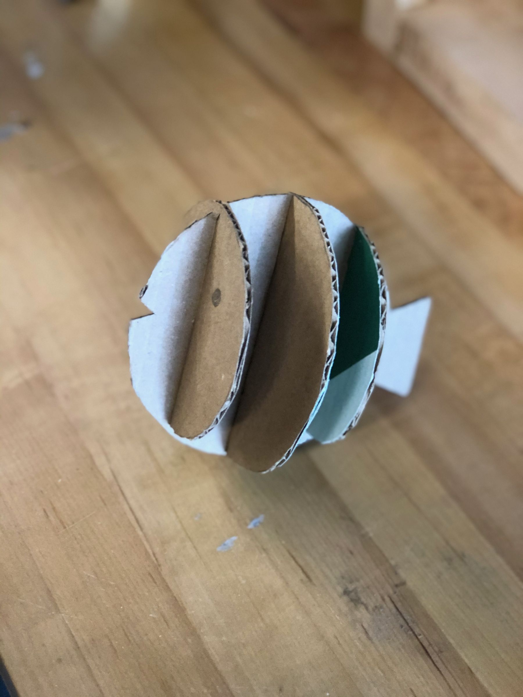 Intro: 3D Cardboard Animal-Pufferfish : 9 Steps - Instructables