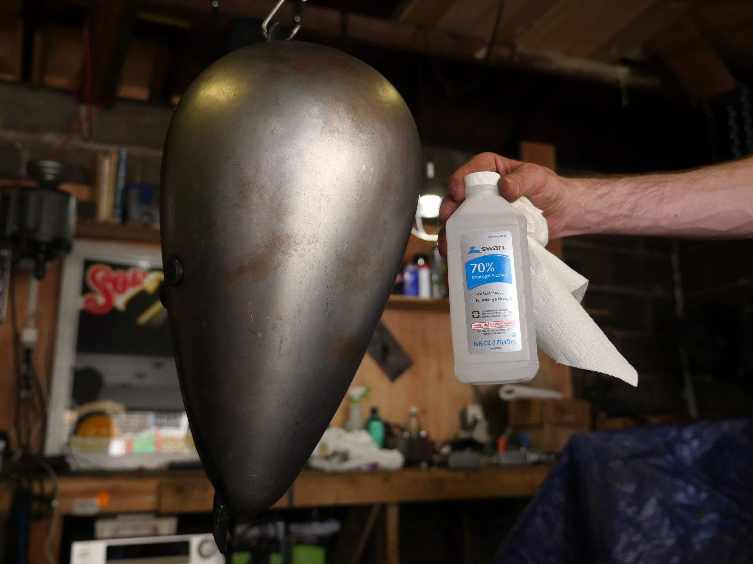 Matte Finish Motorcycle Tank Painting : 6 Steps (with Pictures ...