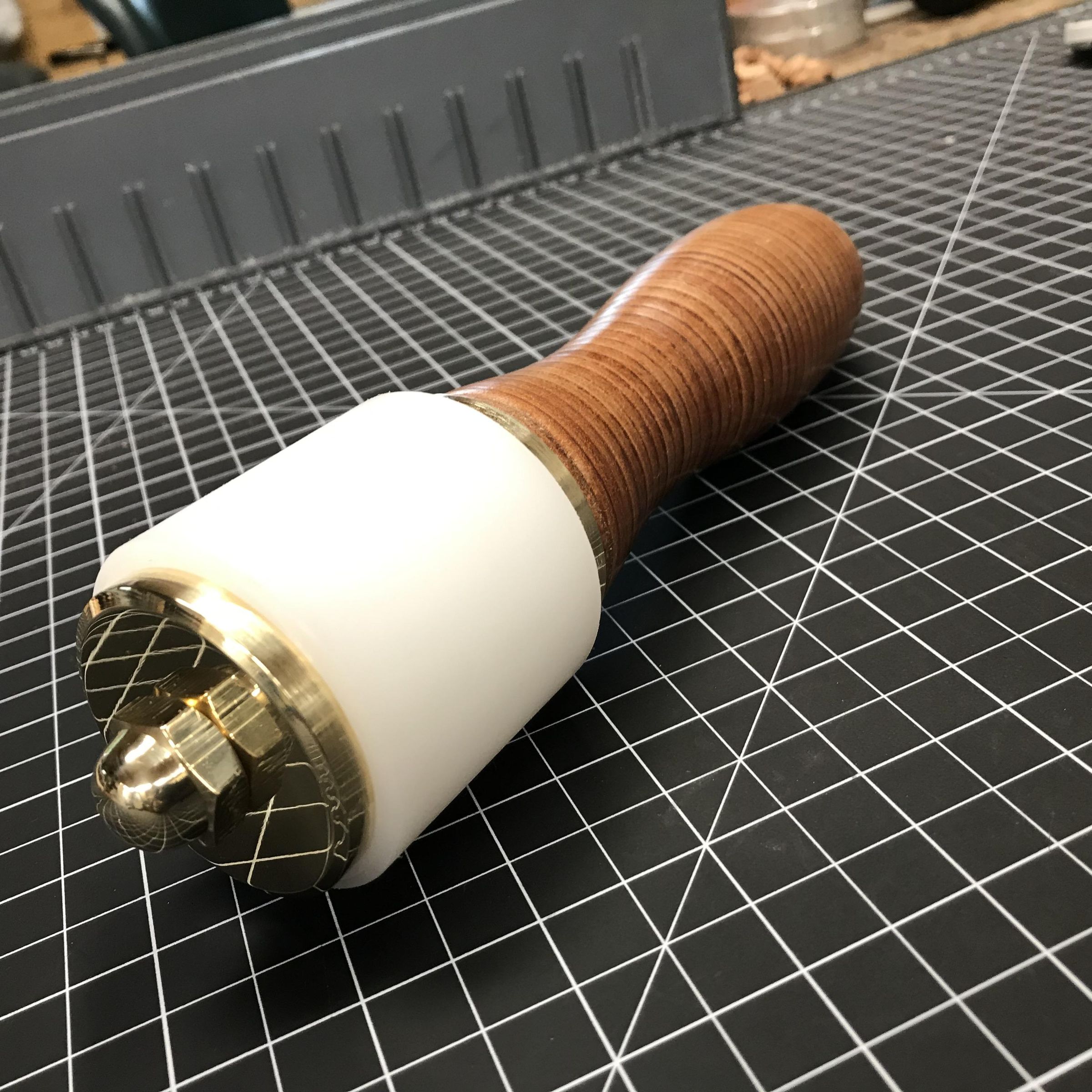 Stacked Leather Handle Maul : 9 Steps (with Pictures) - Instructables