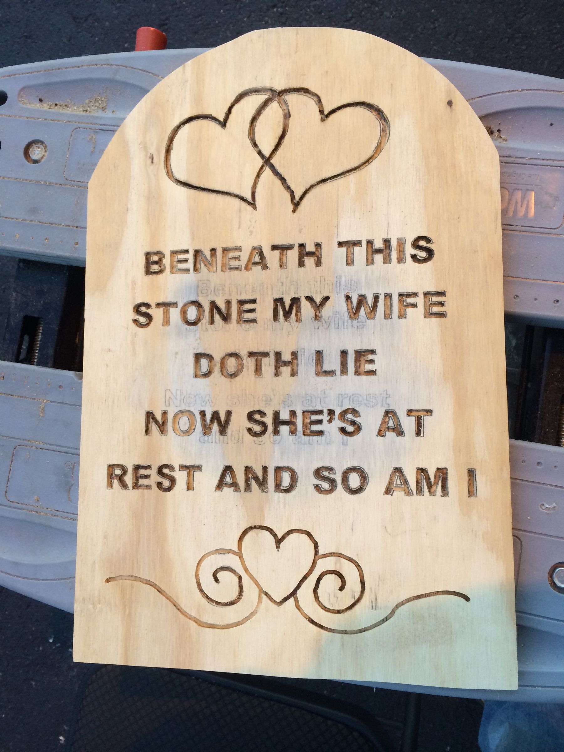 Headstones With Engraved Letters : 10 Steps - Instructables