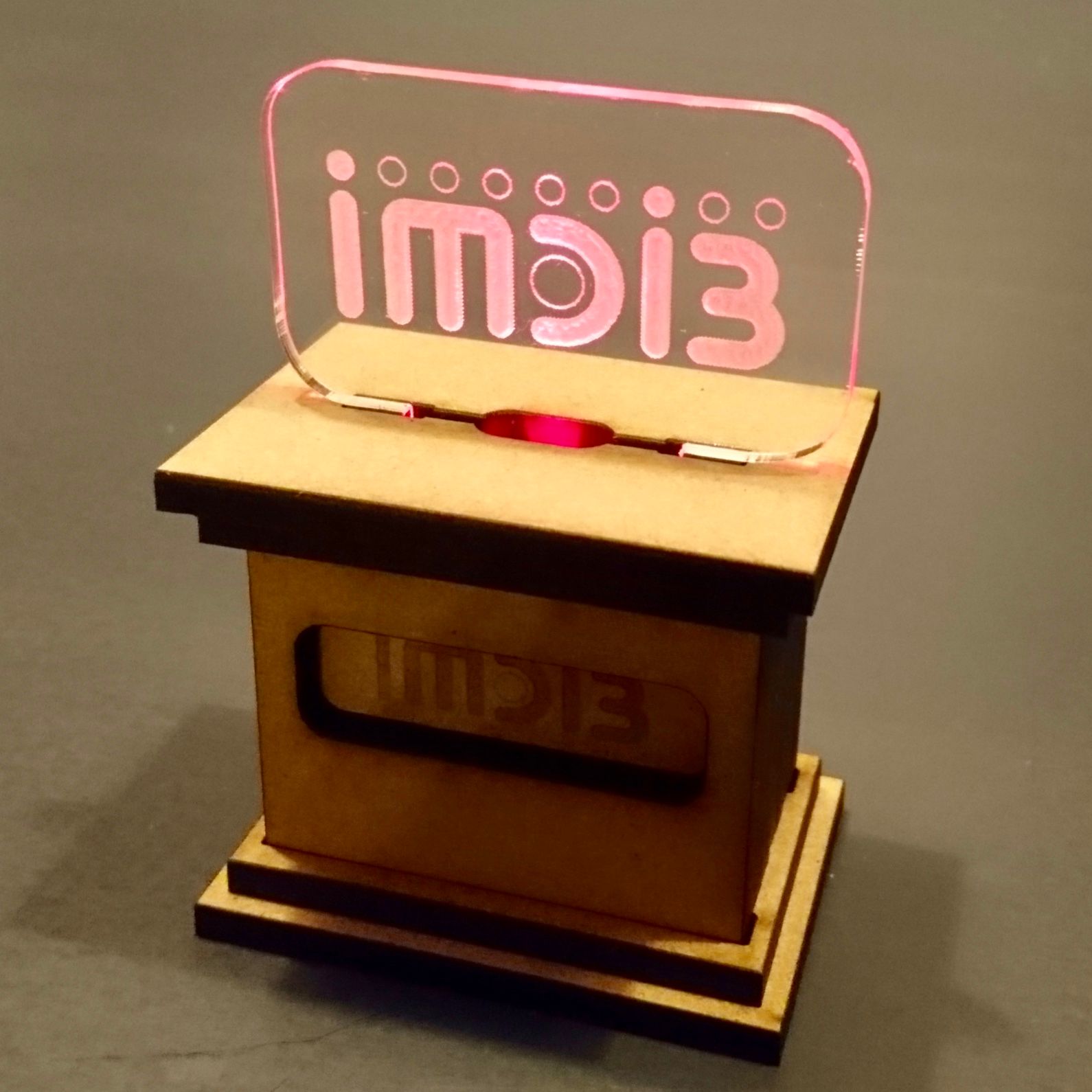 Laser Cut Acrylic LED Display : 7 Steps (with Pictures) - Instructables