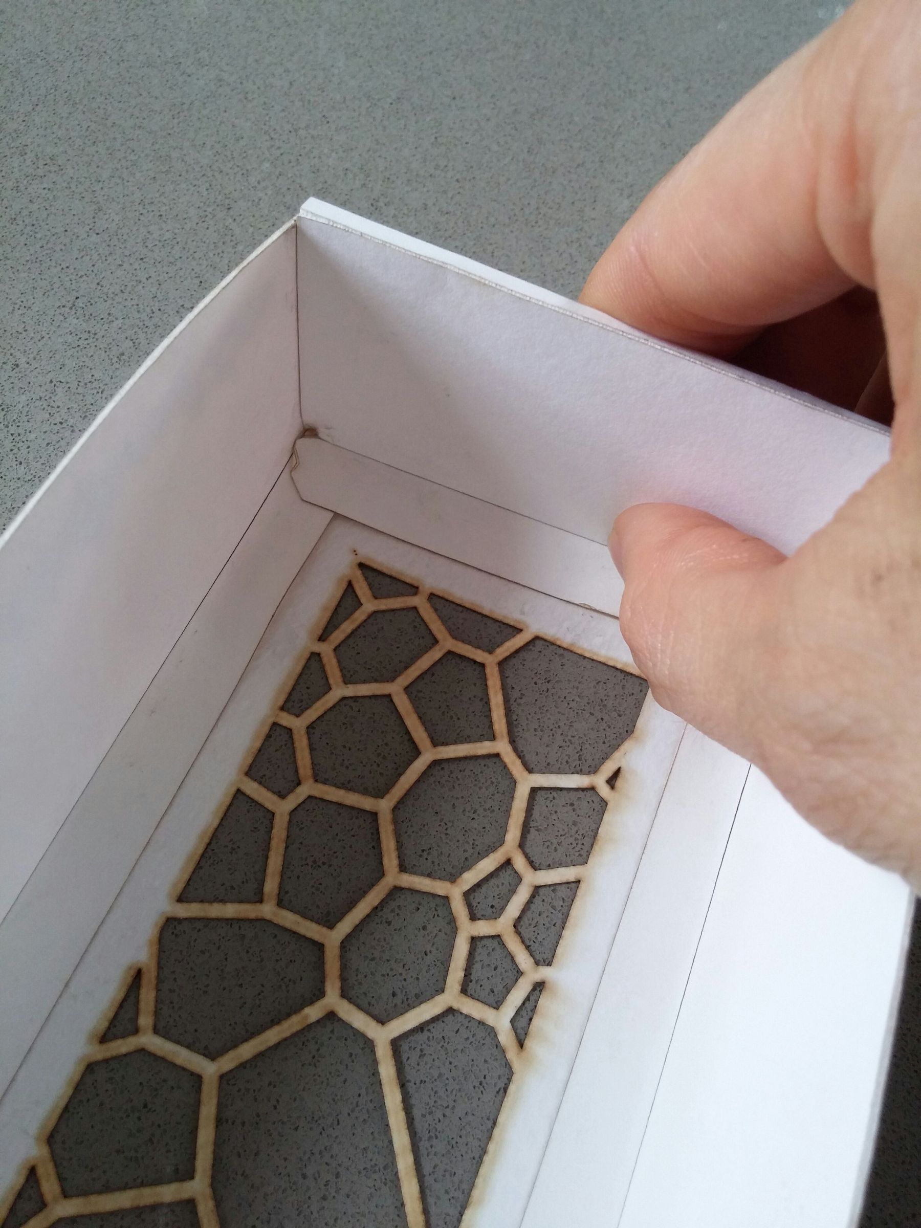 Laser-cut Cardboard Gift Box With Template : 4 Steps (with Pictures ...