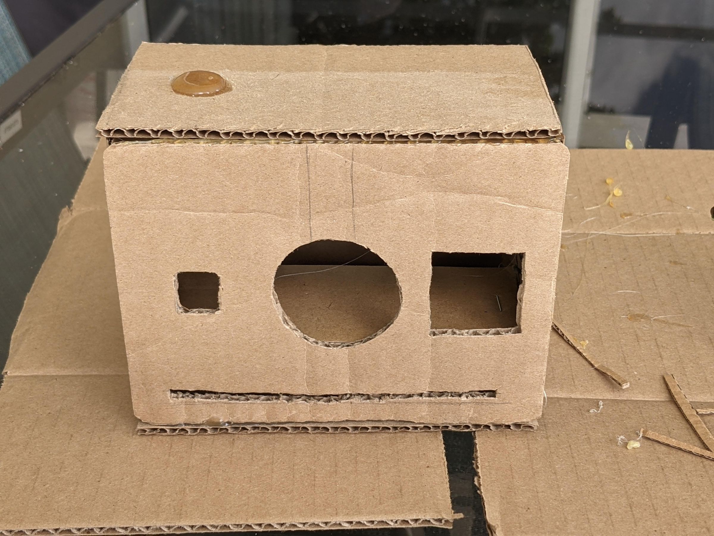 A Cardboard Polaroid Camera: Webcam Holder : 9 Steps (with Pictures ...
