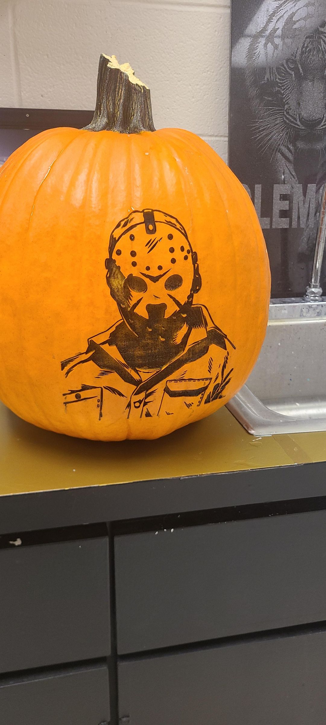 Laser Cut Jason Halloween Pumpkin : 3 Steps - Instructables