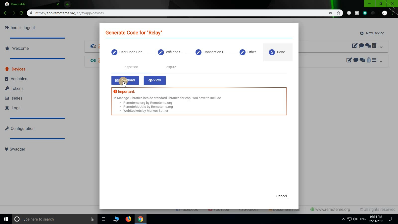 Home Automation Using RemoteMe & Arduino Remote LITE App. : 7 Steps ...