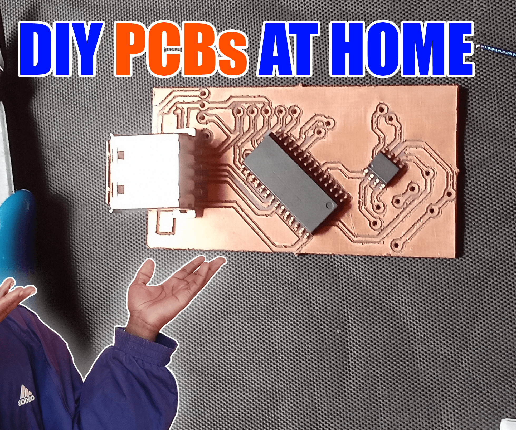 How to Make Custom PCBs at Home #PCBs #diypcbs #pcbetching#pcb Making PCBs at Home,Making PCB ...