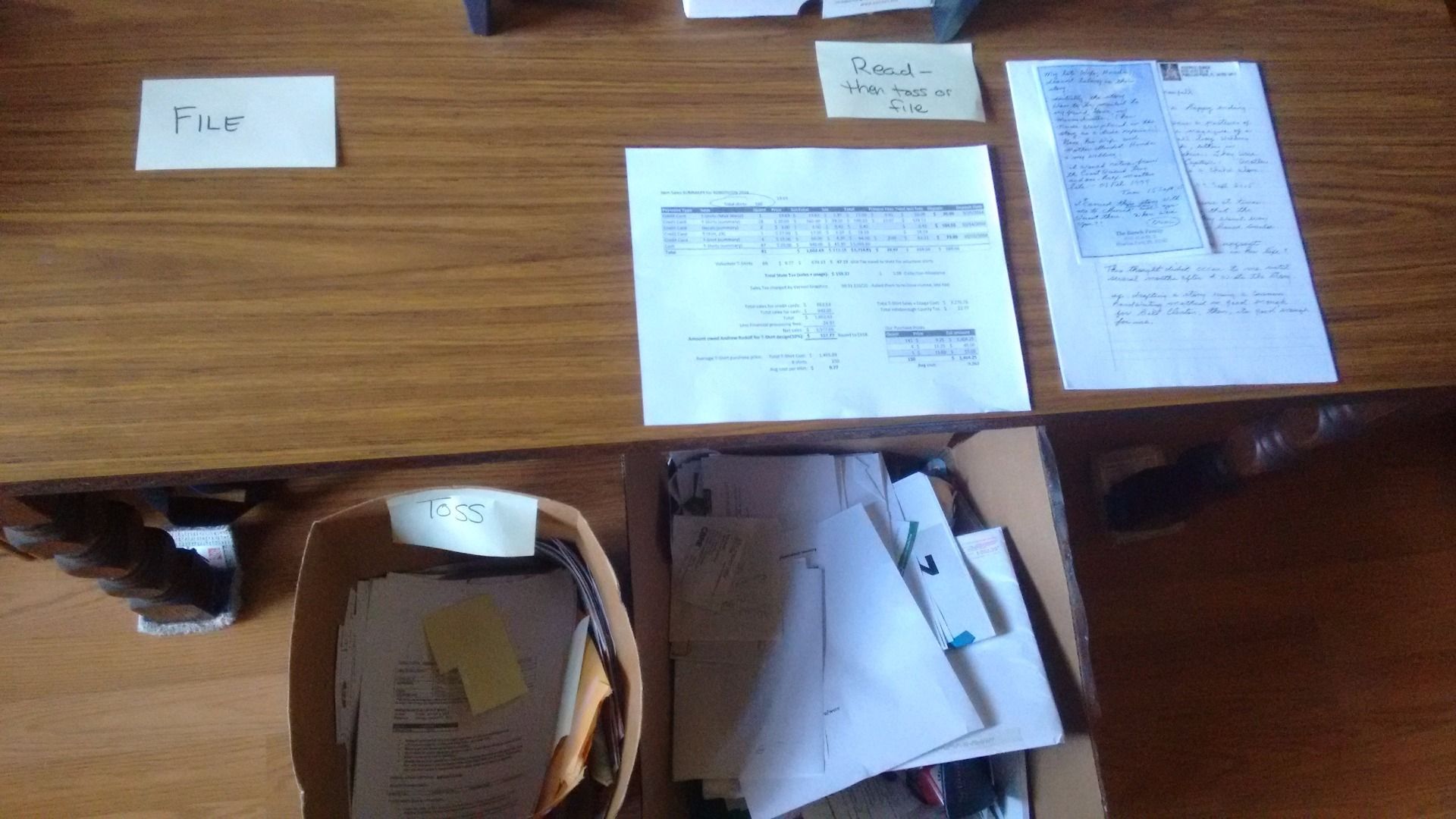 Digging Out: the Low Stress Way to a Clean Desk : 8 Steps (with ...