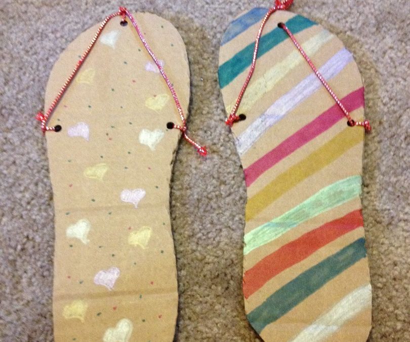 Cardboard Flip-Flops : 6 Steps - Instructables