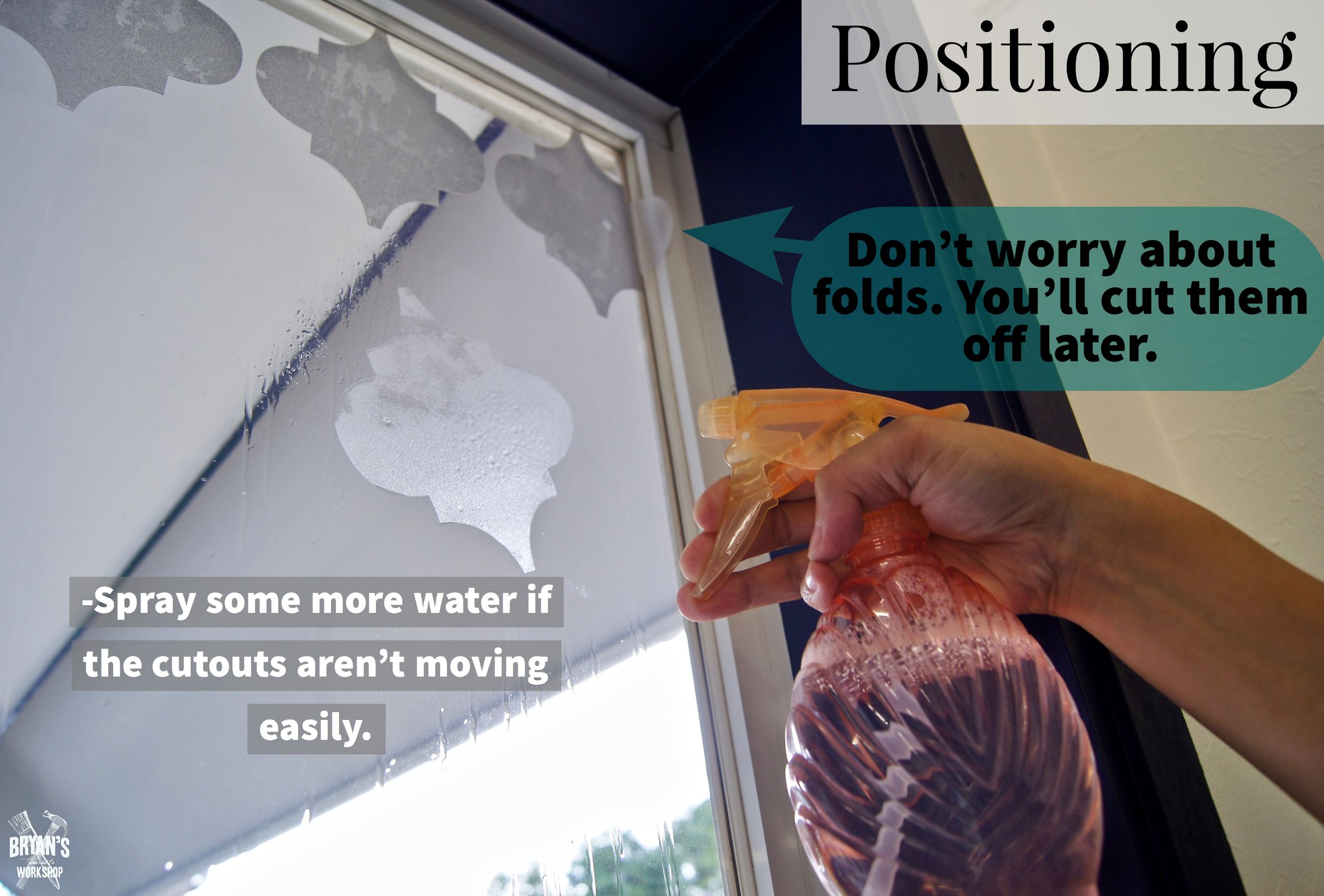 CNC Cling Film Cutouts for a Privacy Window! : 9 Steps (with Pictures ...
