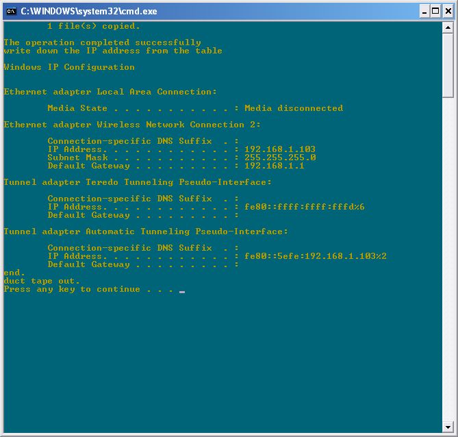 Netcat Fun! : 5 Steps - Instructables