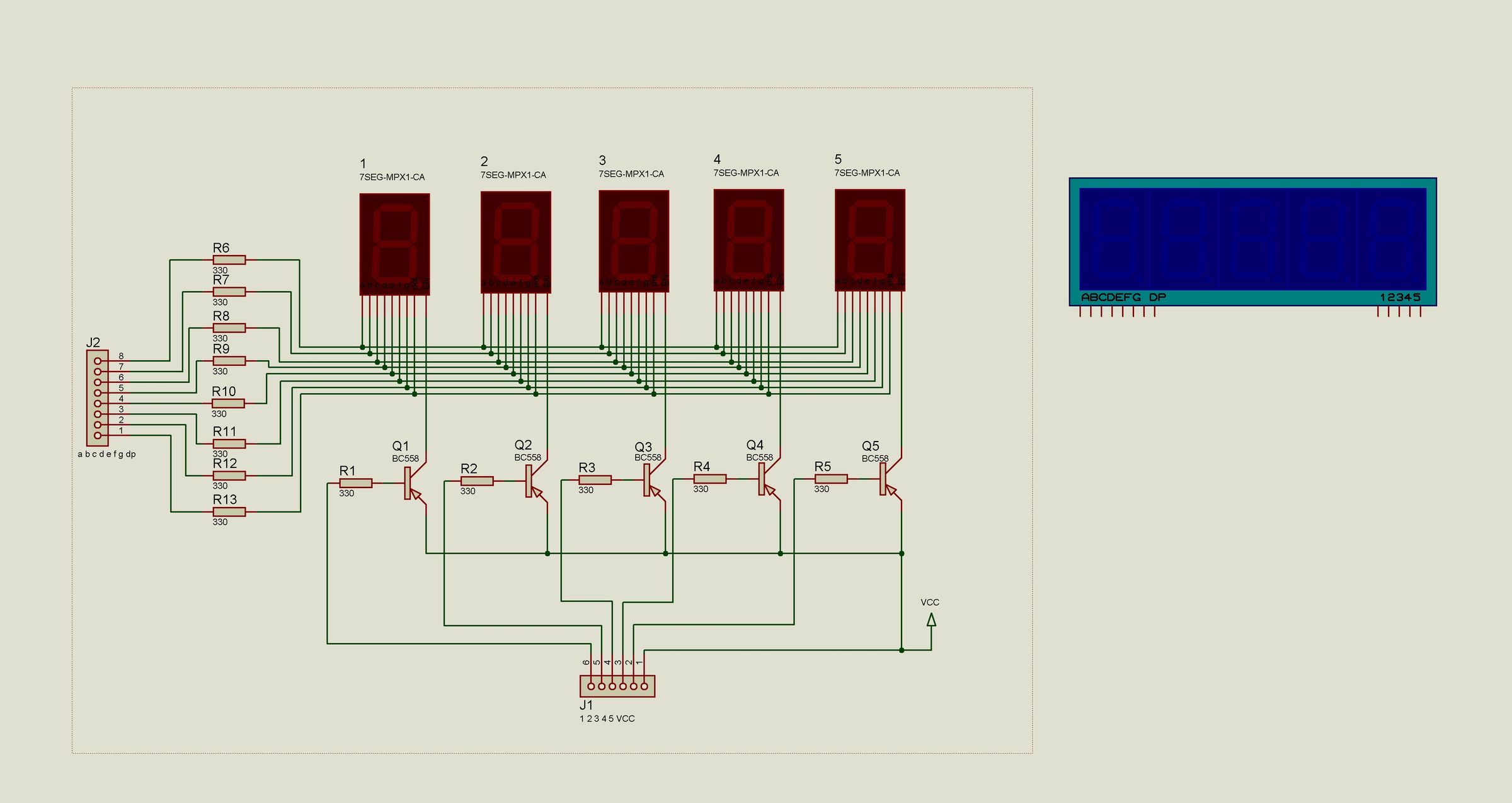 7 Segment Clock With Temperature Display [ds18b20 and 5 Digit Display] : 10 Steps - Instructables