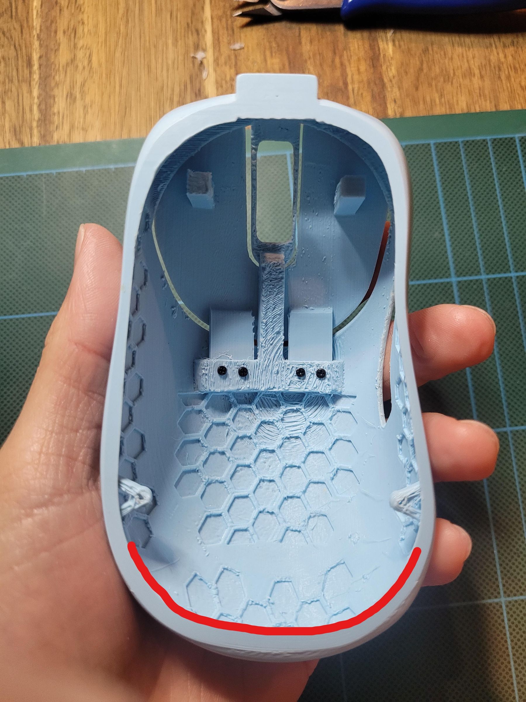 3D Printed Mouse - Vaxee Outset AX Inspired - Ajazz I305 Internals : 9 ...