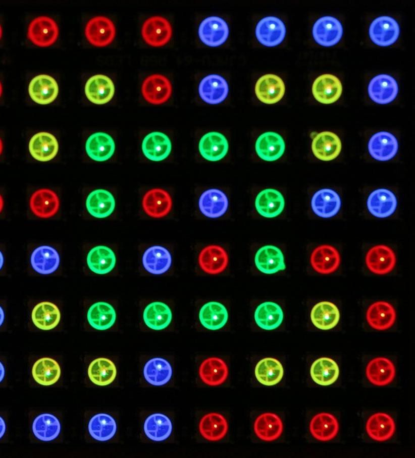 CJMCU-64 Neopixel Display Workout With Pi Pico and Micropython : 7 ...