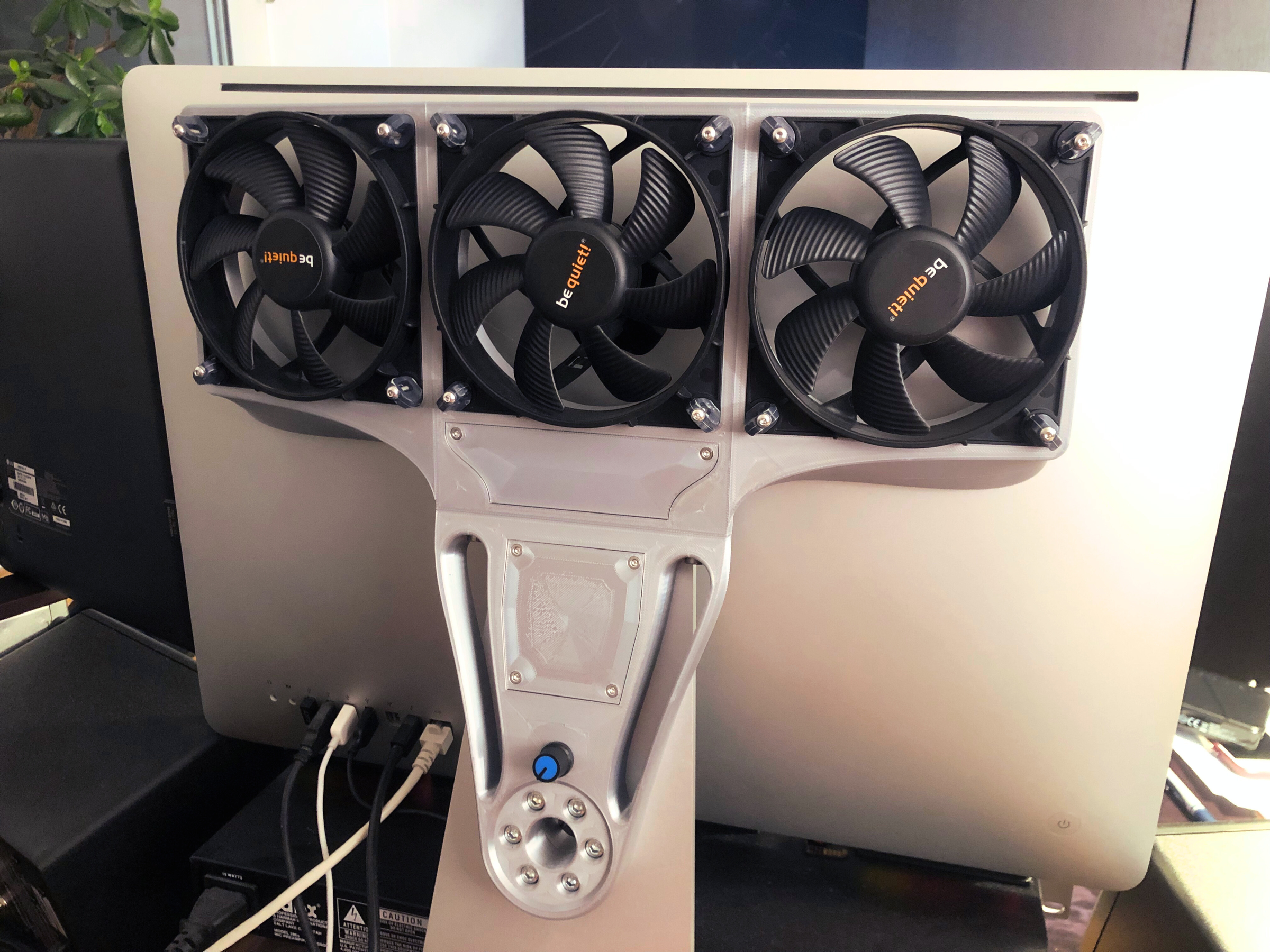 Overcomplicated IMac Cooler With 120mm Fans and PWM Speed Control : 12 ...