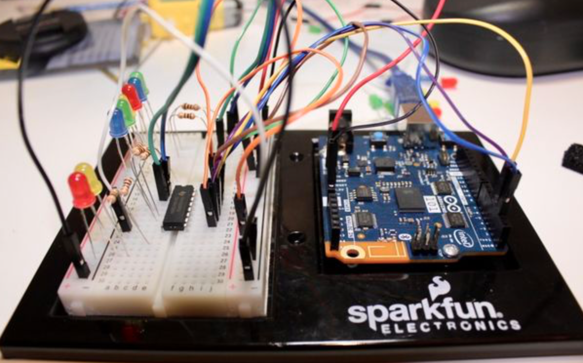 LED Ping Pong With Shift Register : 4 Steps - Instructables
