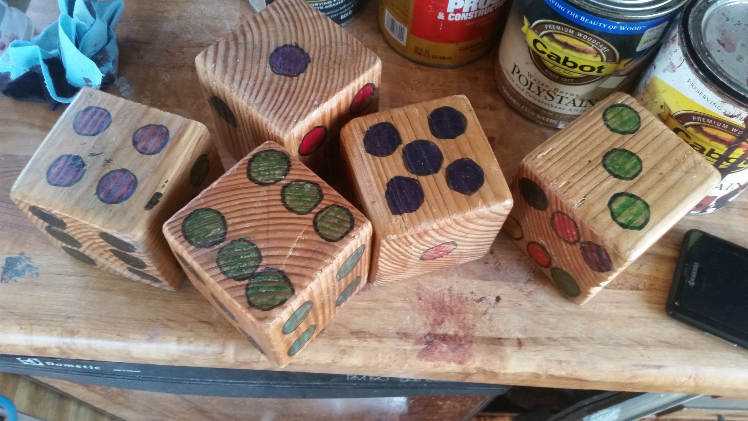 Easy Yard Dice : 7 Steps (with Pictures) - Instructables