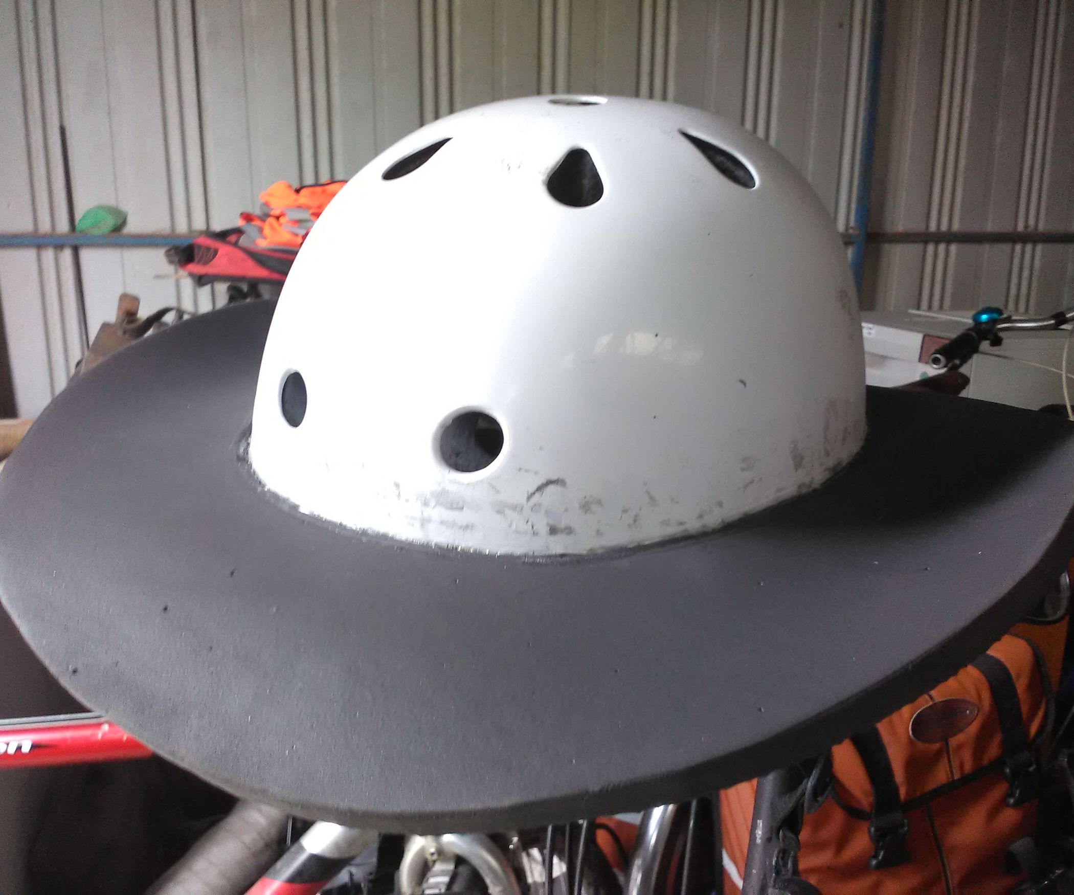Bicycle Helmet Hat Brim : 6 Steps - Instructables