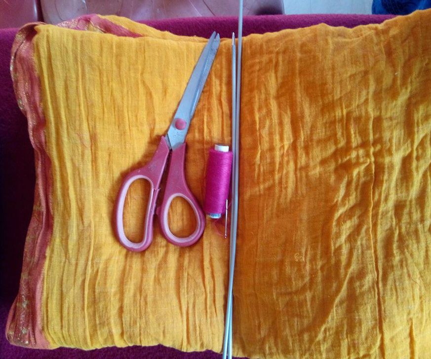 OLD SAREE FOOT MAT : 6 Steps - Instructables