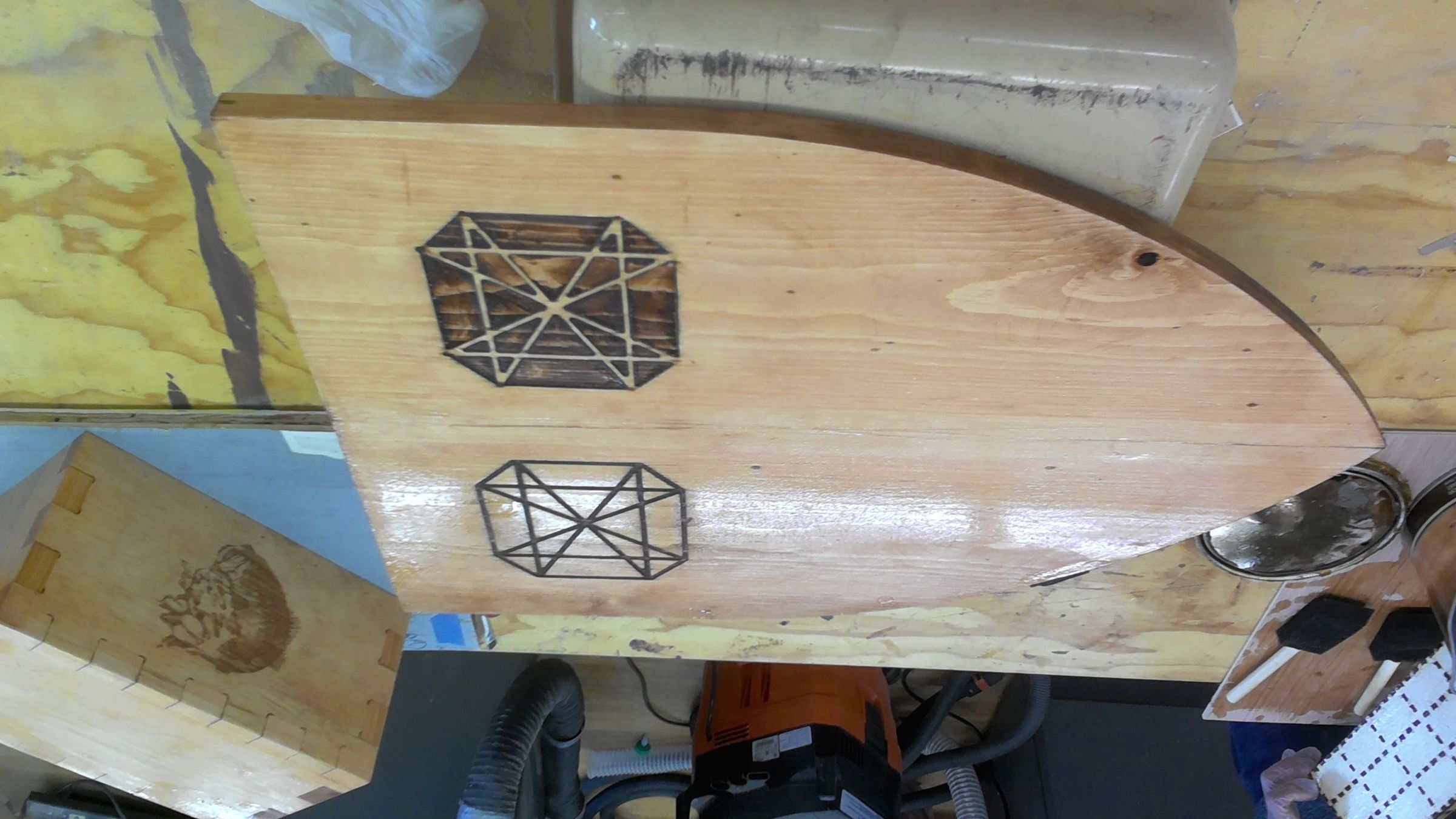 How to Make a Wooden Shield With a Poly Finish : 9 Steps - Instructables