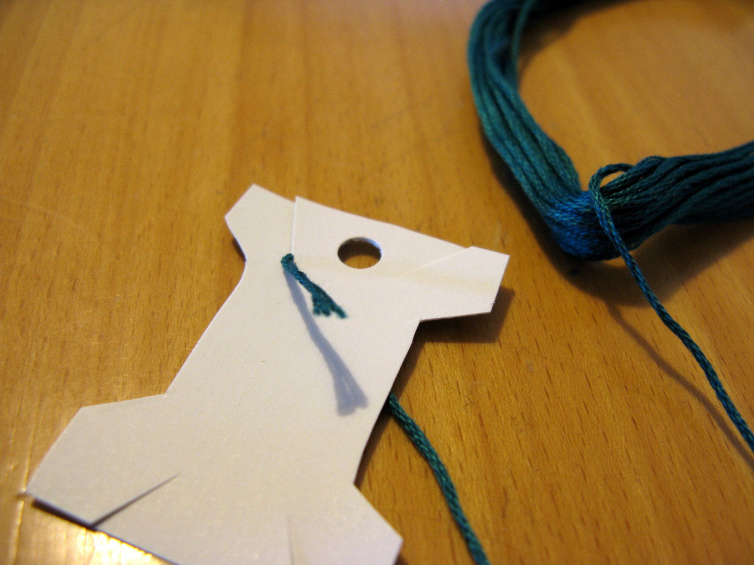 Make Your Own Bobbins for Embroidery or Crochet Thread With Only What ...