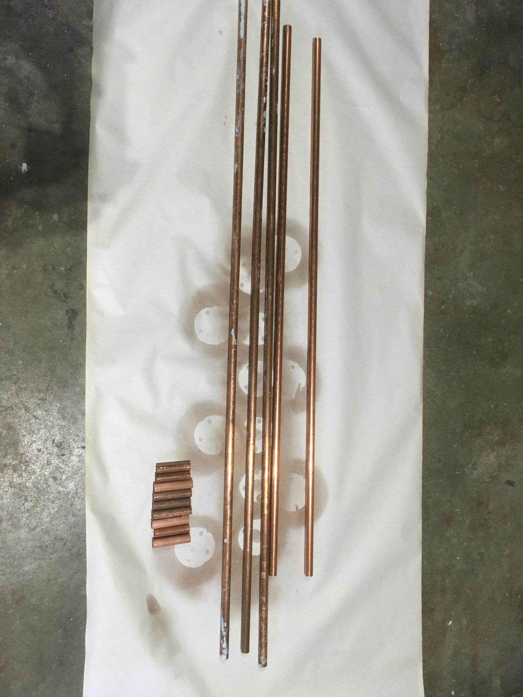Brushed Copper Curtain Rods From Plumbing Parts : 9 Steps (with ...