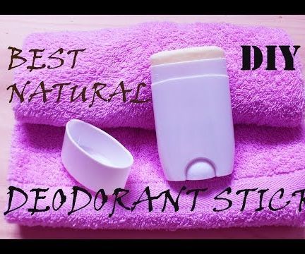 DIY: How to Make Deodorant Stick - Instructables