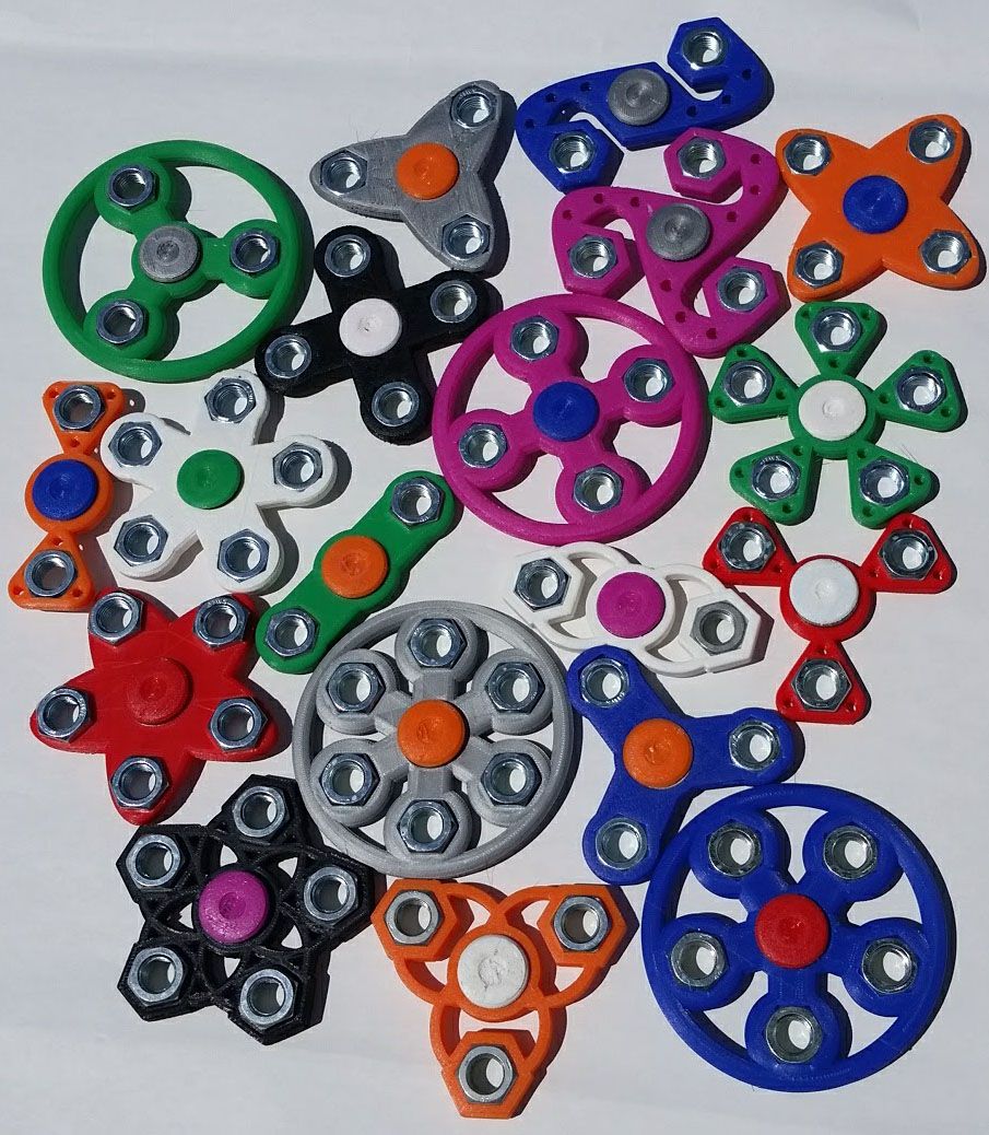 Hex Nut Fidget Spinners - Instructables