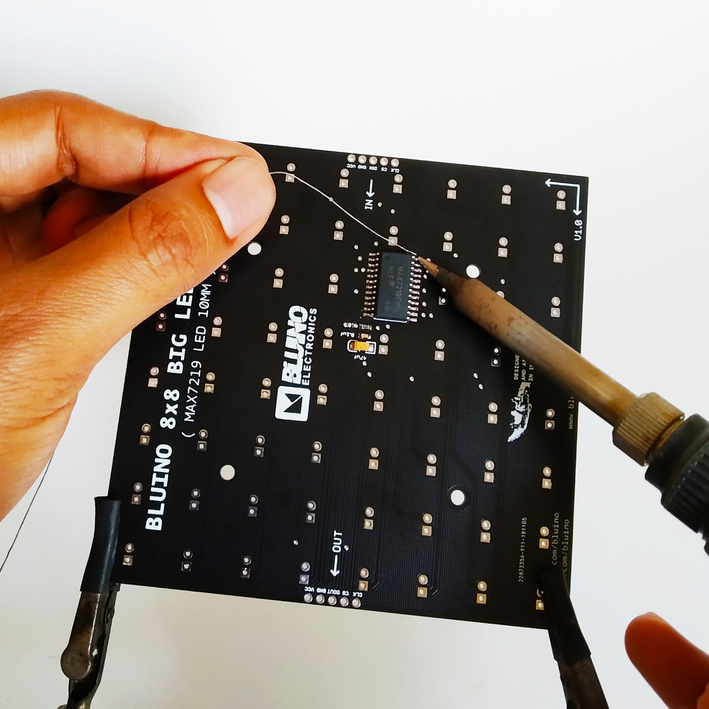 DIY BIG LED Matrix Youtube Subscriber Counter : 13 Steps (with Pictures ...
