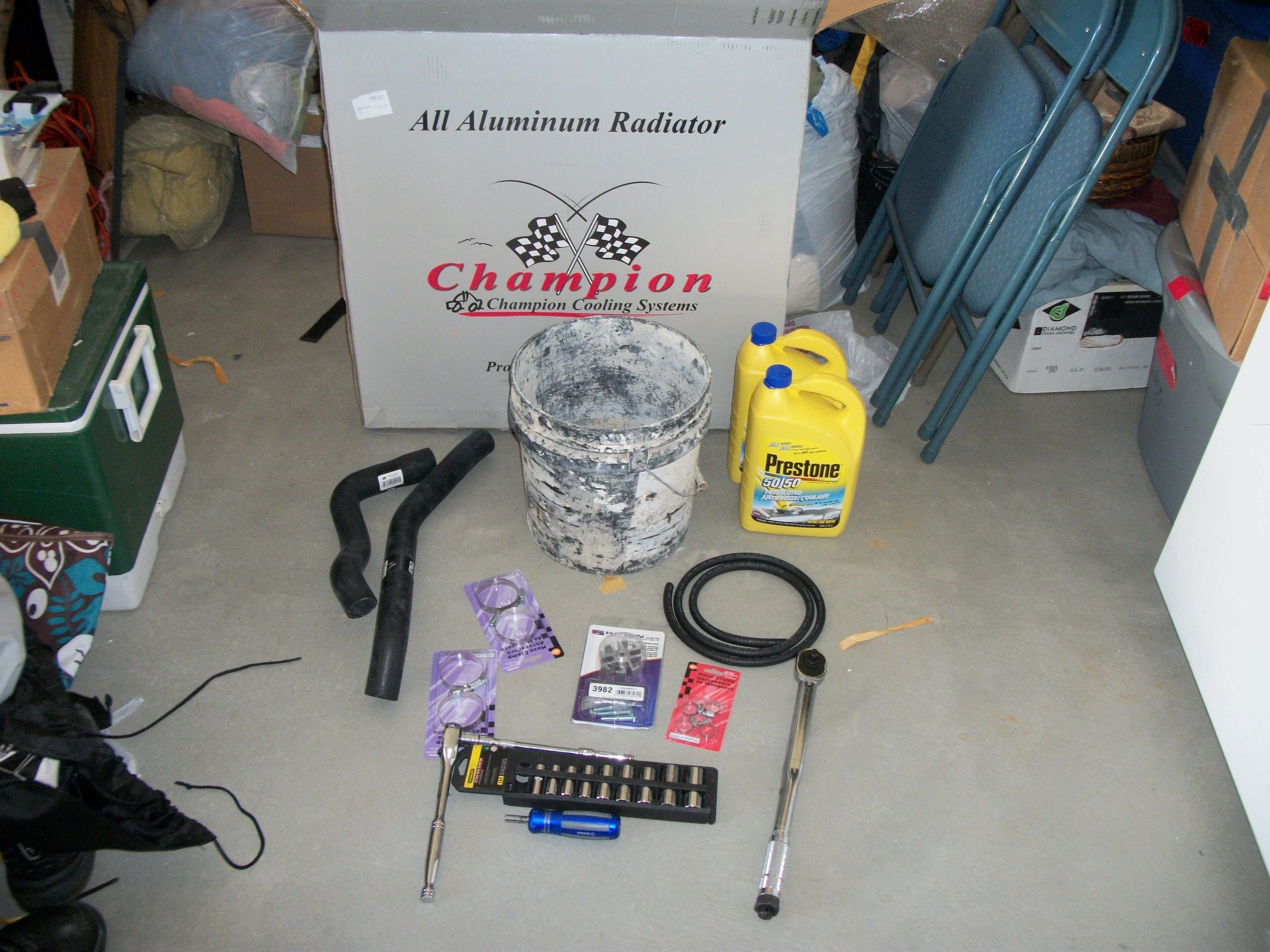 How to Install a New Radiator in a 1957 Chevy Truck : 11 Steps (with ...