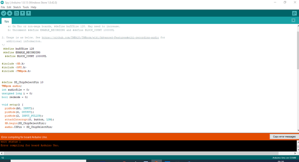 Make Your Own Spy Bug (Arduino Voice Recorder) : 5 Steps (with Pictures) - Instructables
