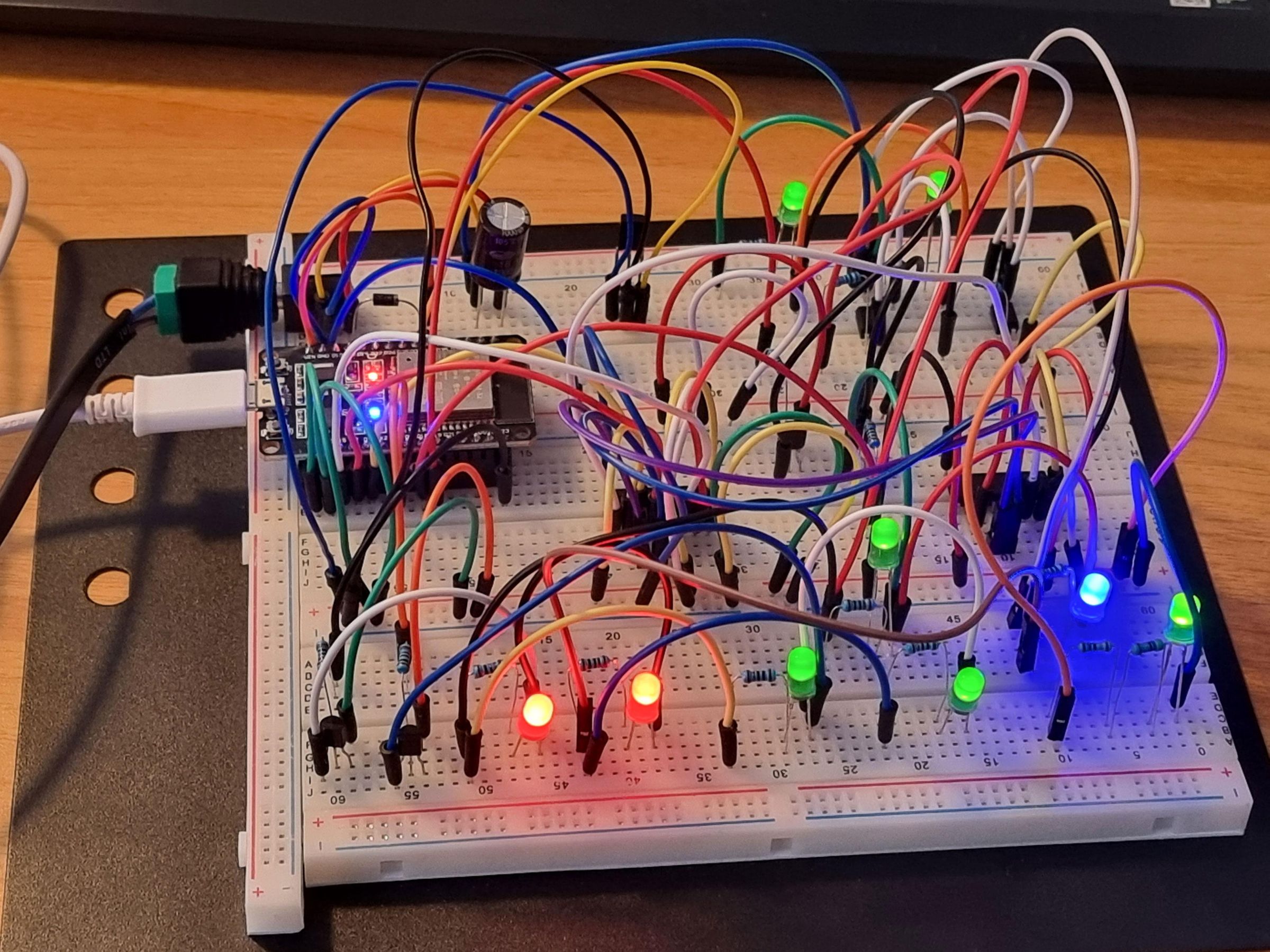 IR-controlled 4x4x6 LED Tower/Clock on ESP32 : 13 Steps - Instructables