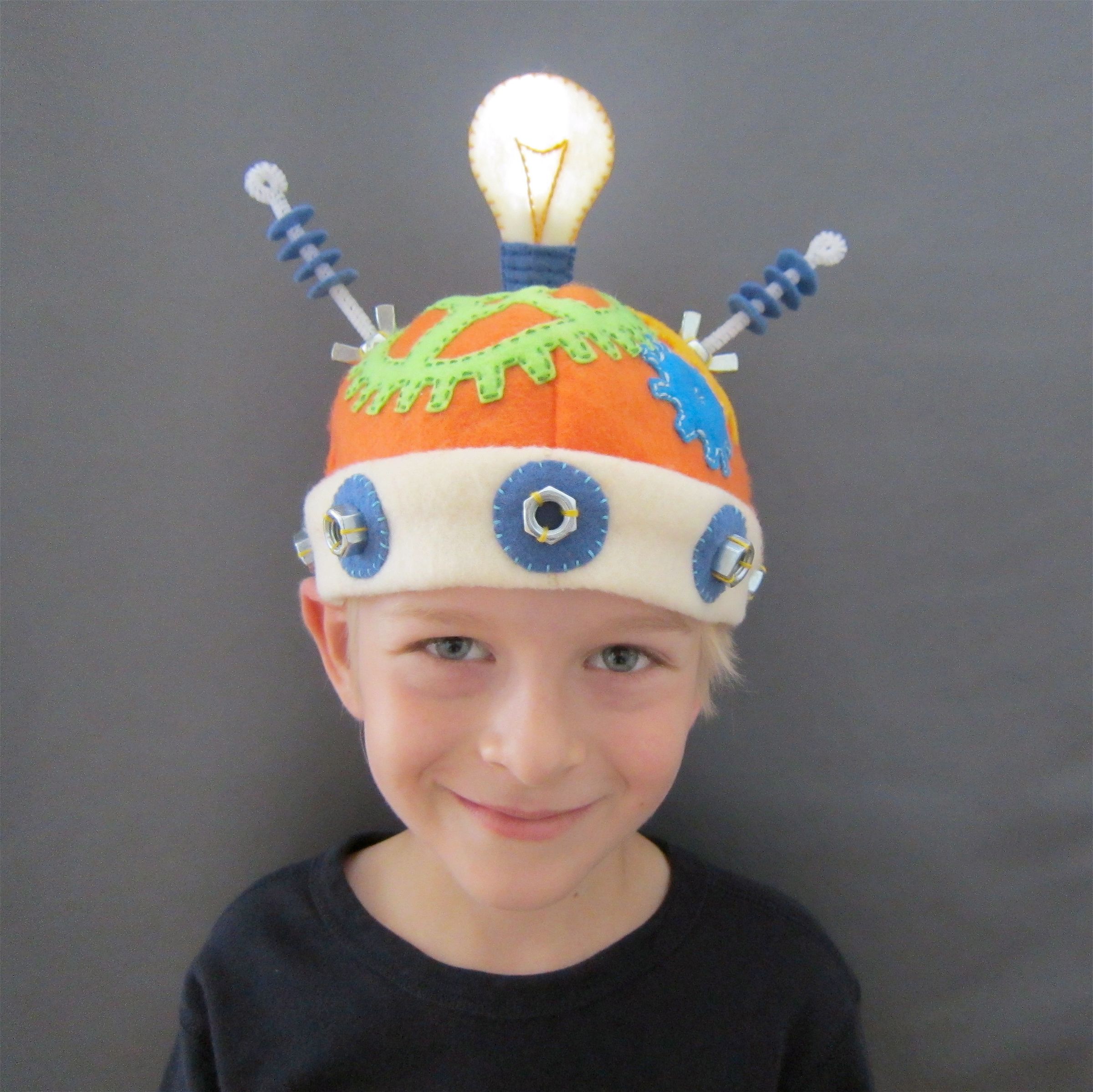 Thinking Cap With Working Light : 7 Steps (with Pictures) - Instructables