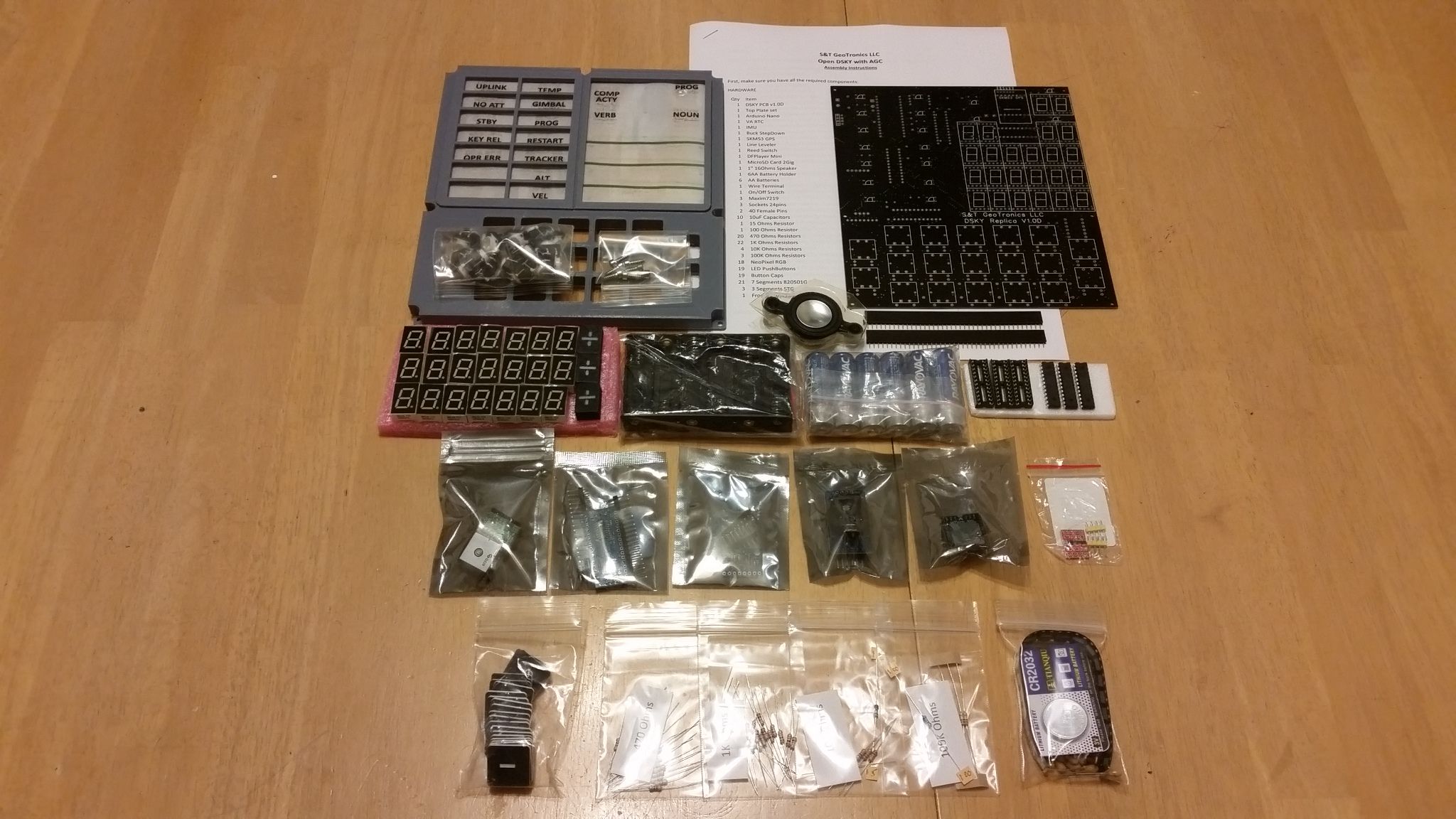 Open Apollo Guidance Computer DSKY : 13 Steps (with Pictures ...