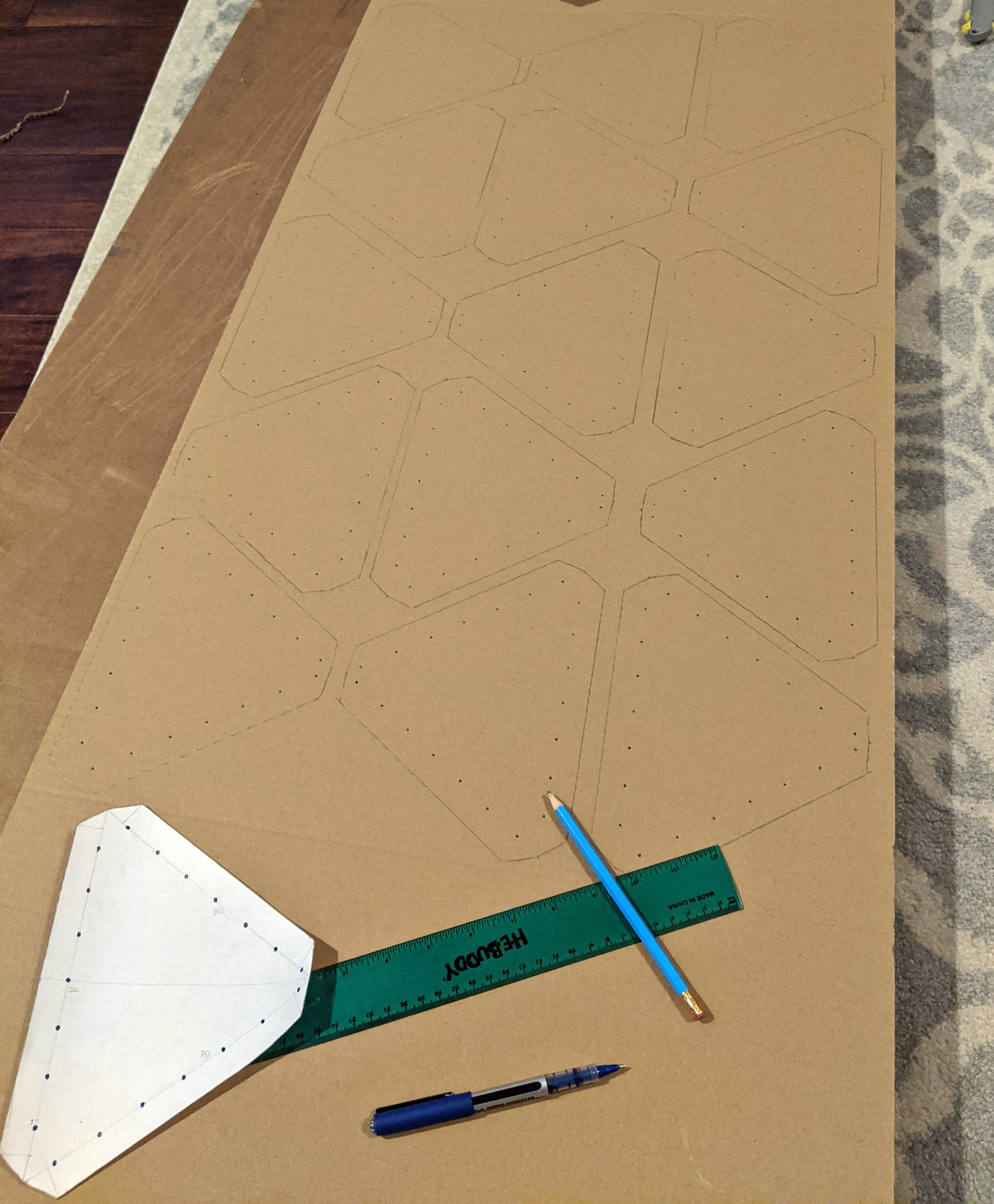 Cardboard Geodesic Dome : 7 Steps (with Pictures) - Instructables