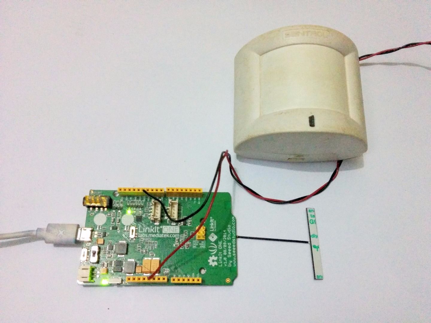 LinkIt One - Motion Sensor : 4 Steps - Instructables