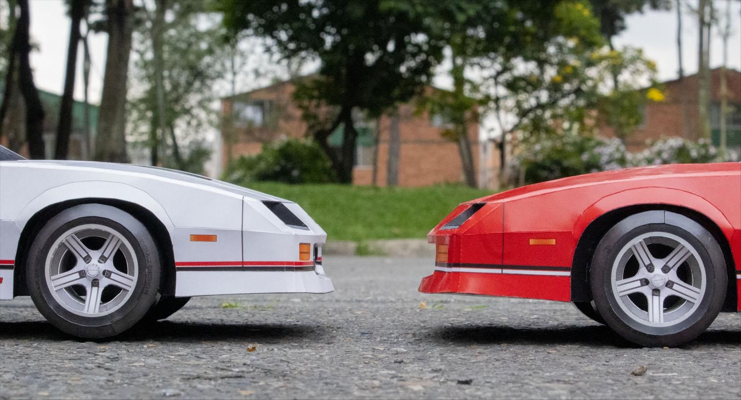 Camaro Z28 IROC-Z DIY Paper-Craft - Instructables