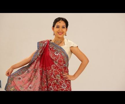 How to Wear Gujarati Style Saree Step by Step Perfectly - Gujarati ...