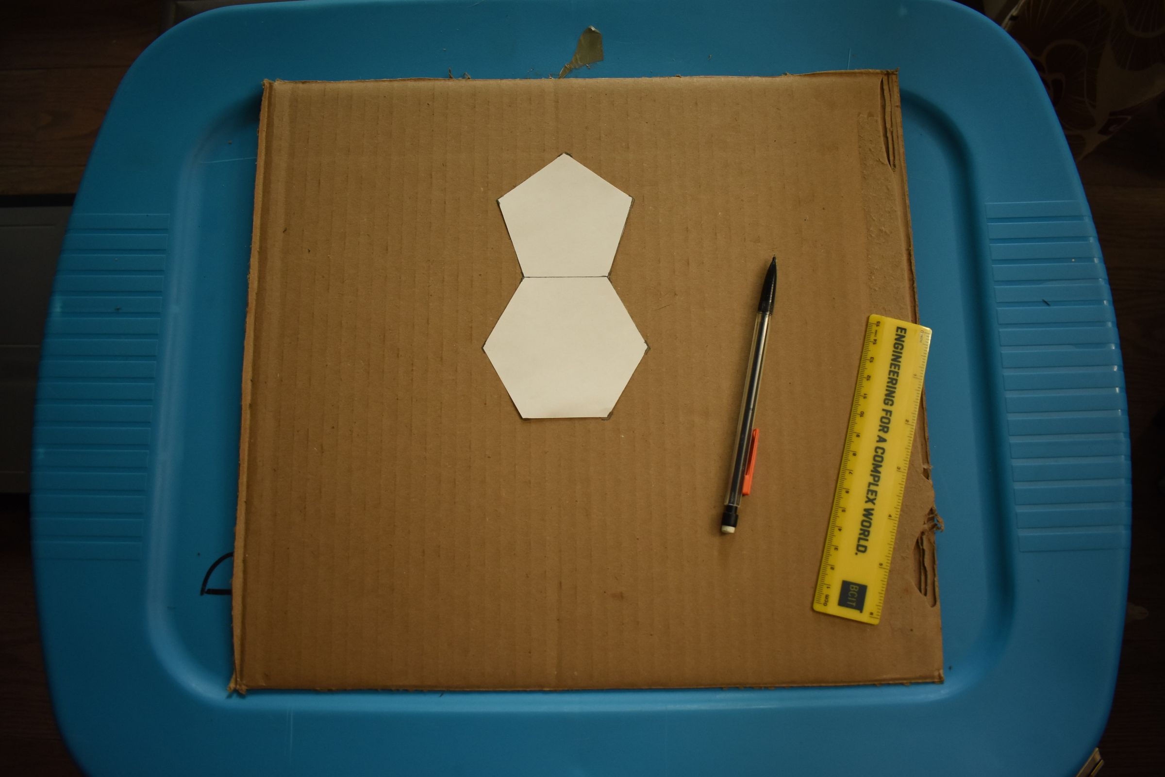 Modern Geometric [Cardboard] Planter : 8 Steps (with Pictures ...