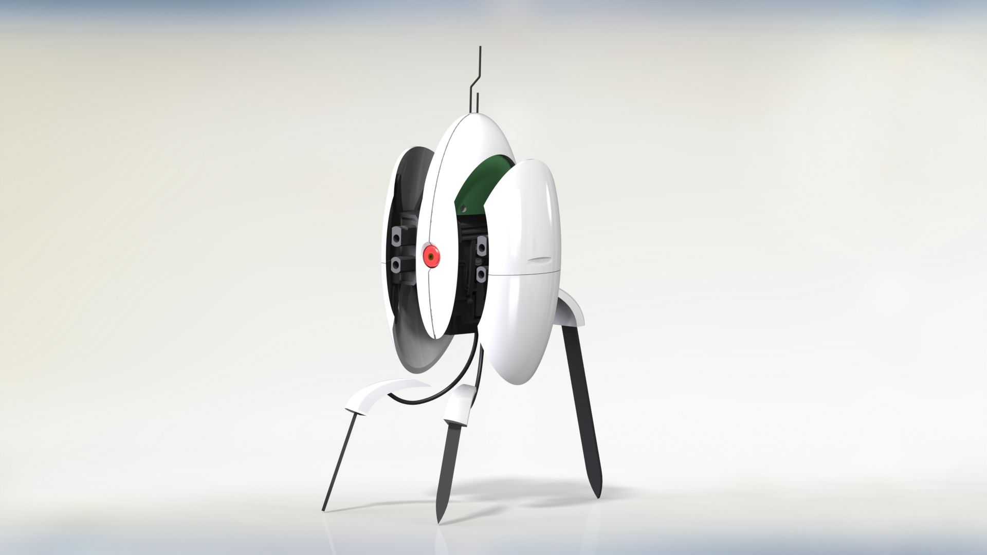 Building a Moving and Tracking Portal Turret : 10 Steps (with Pictures ...