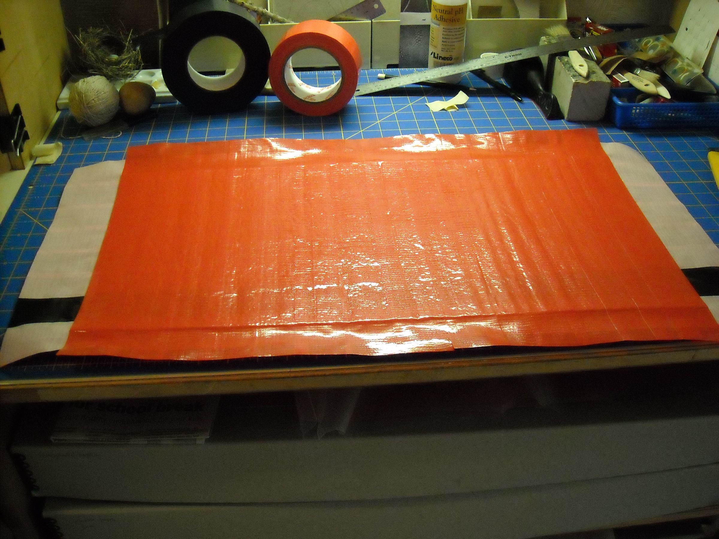 Cushioned Duct Tape Laptop Sleeve : 8 Steps (with Pictures) - Instructables