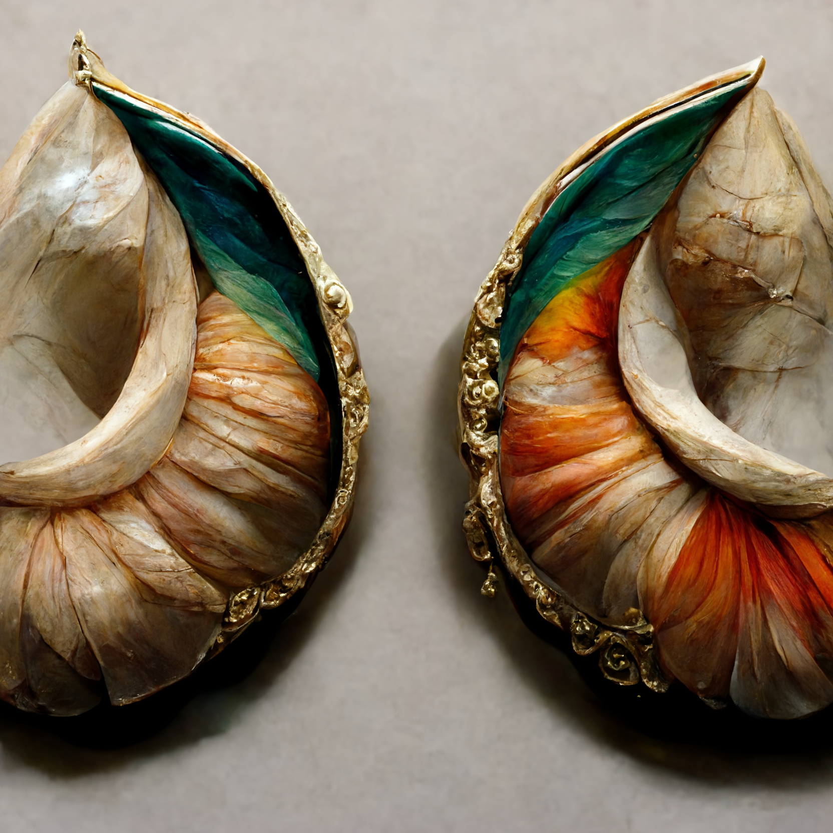 Photogammetry Conch Ear Dangler for Stretched Ears - Biotexture ...