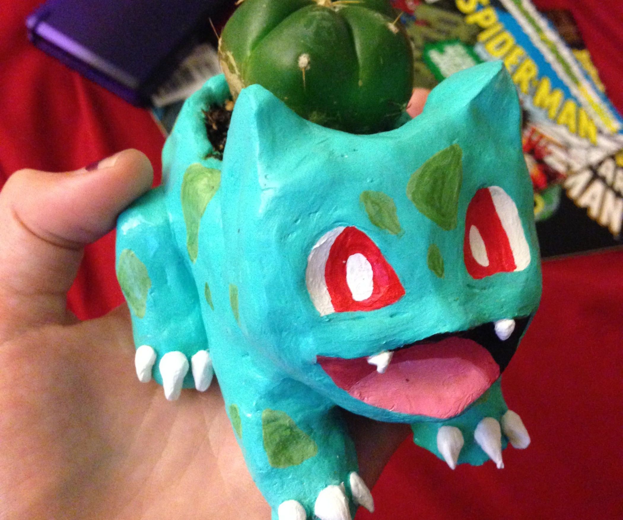 Bulbasaur Plant Holder : 5 Steps (with Pictures) - Instructables