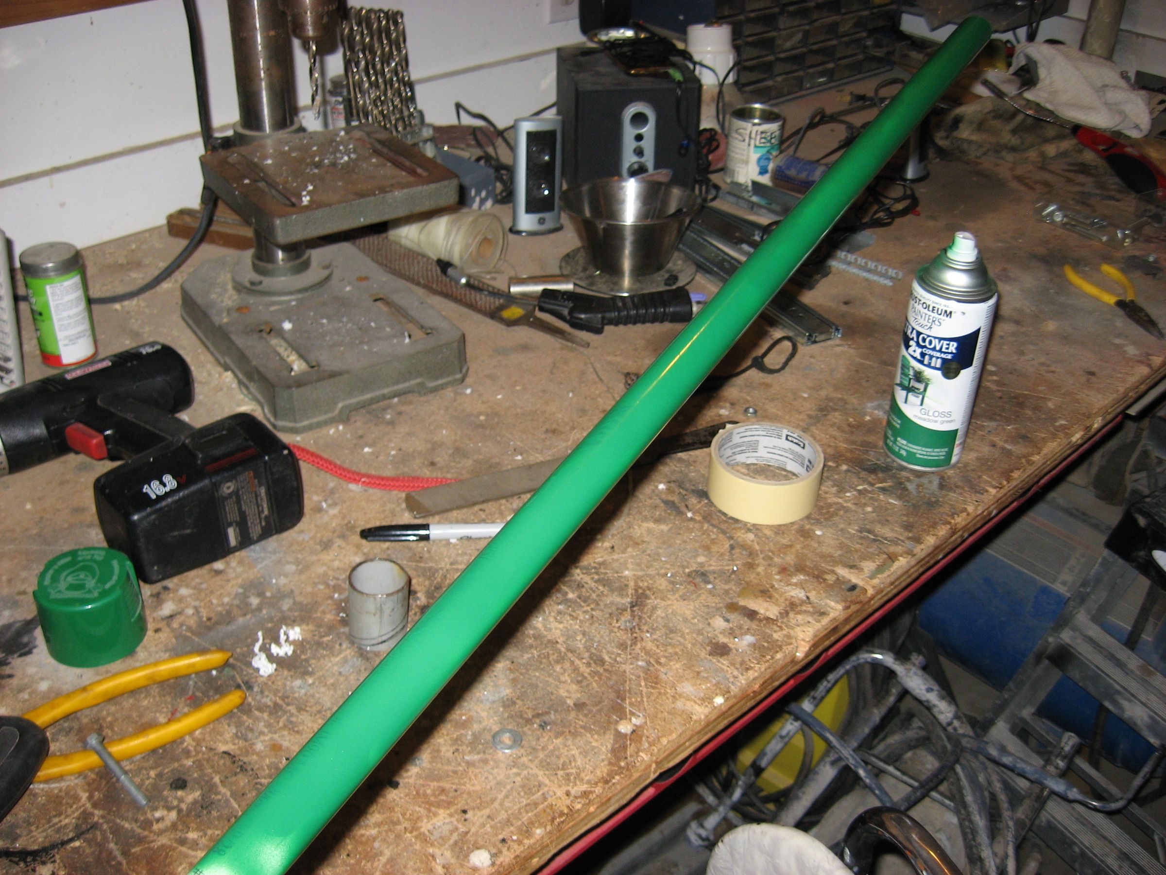PVC Lightsaber With Metal Hilt : 6 Steps - Instructables