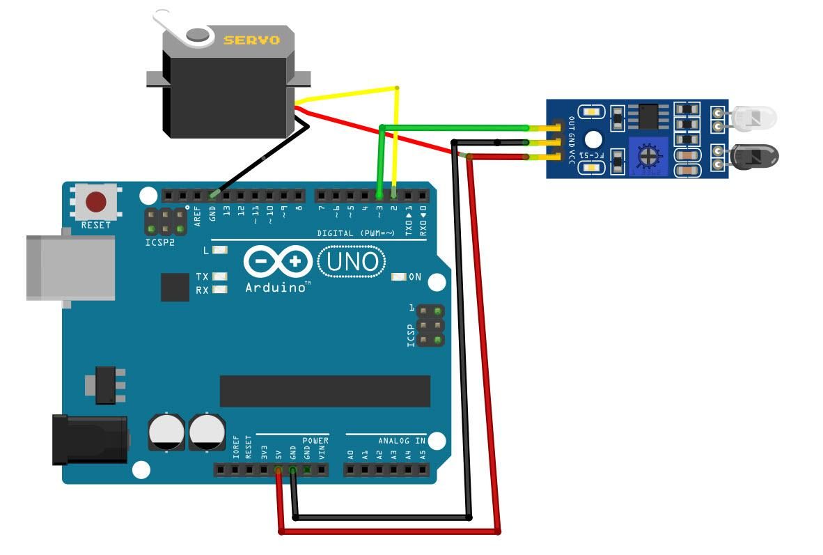 Create an Automatic Trash Bin with Arduino & Visuino - DFRobot Maker ...
