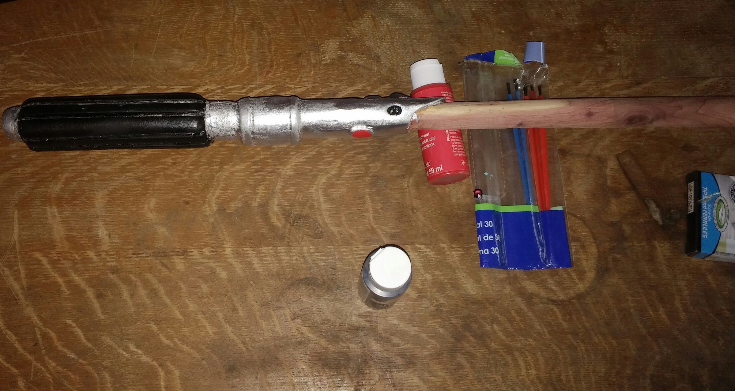 Lightsaber Poolstick : 14 Steps - Instructables