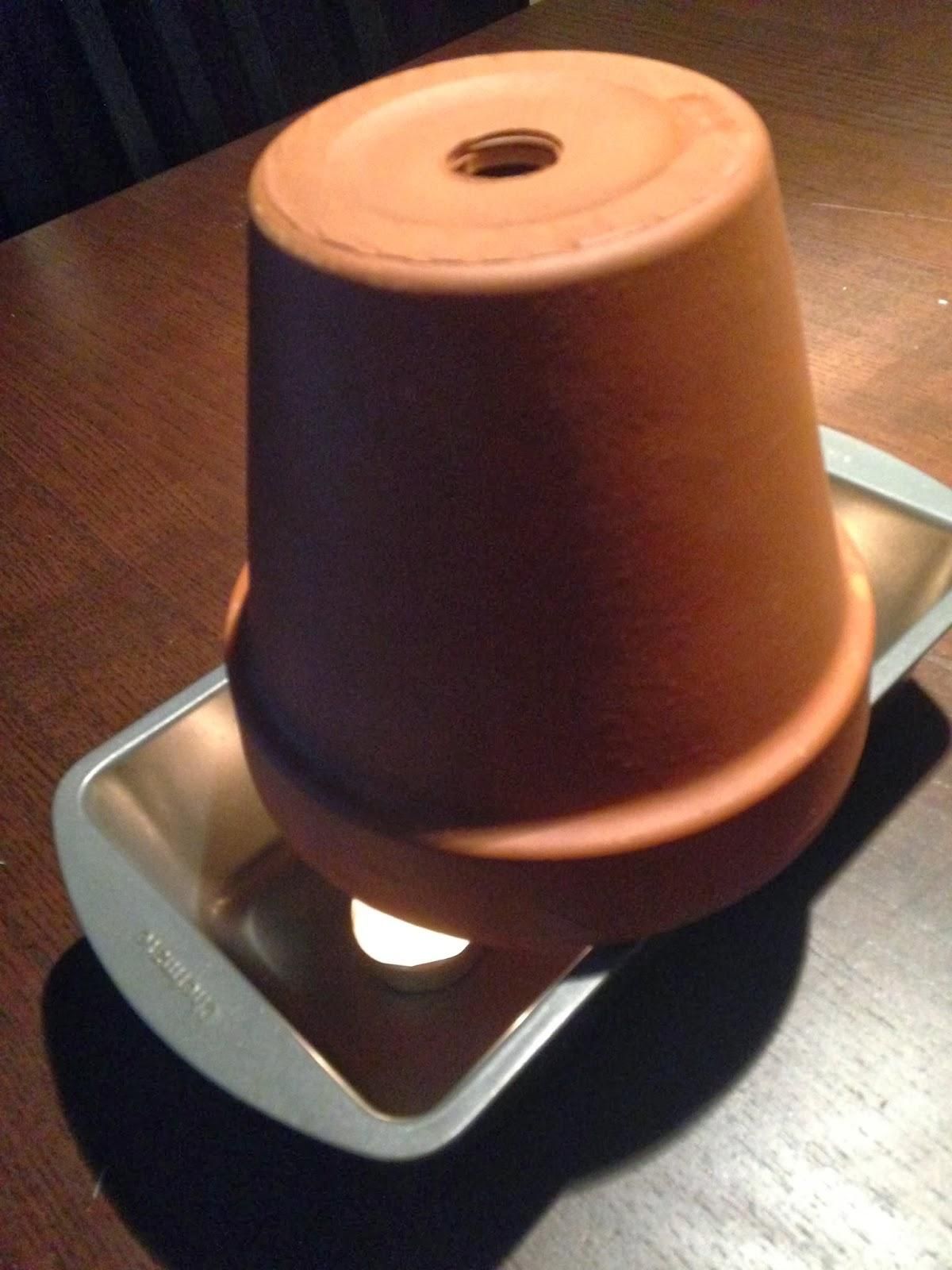 Terracotta Flower Pot Heater Made With Just 3 Items : 4 Steps ...