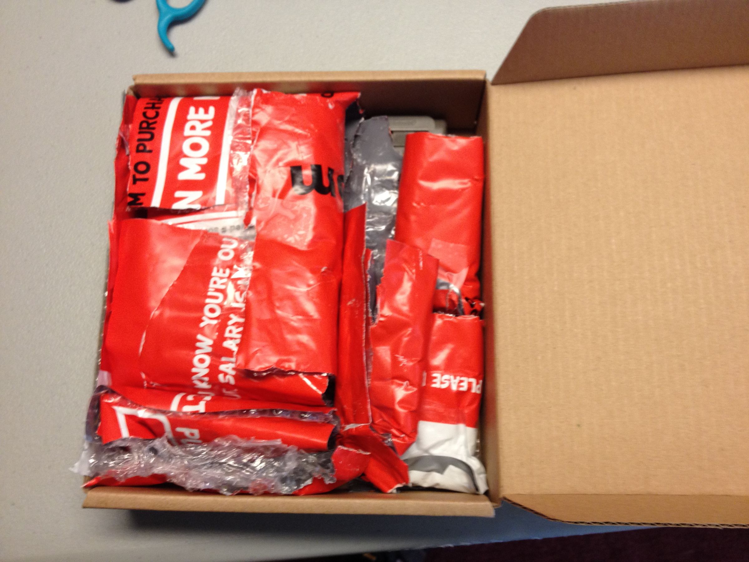 Stuff a Package With Reused Packing Materials - Instructables