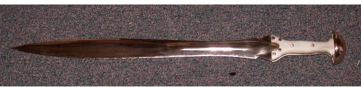 Cast a Celtic Bronze Sword (Beautiful, Authentic Leaf-Shaped Ewart Park ...