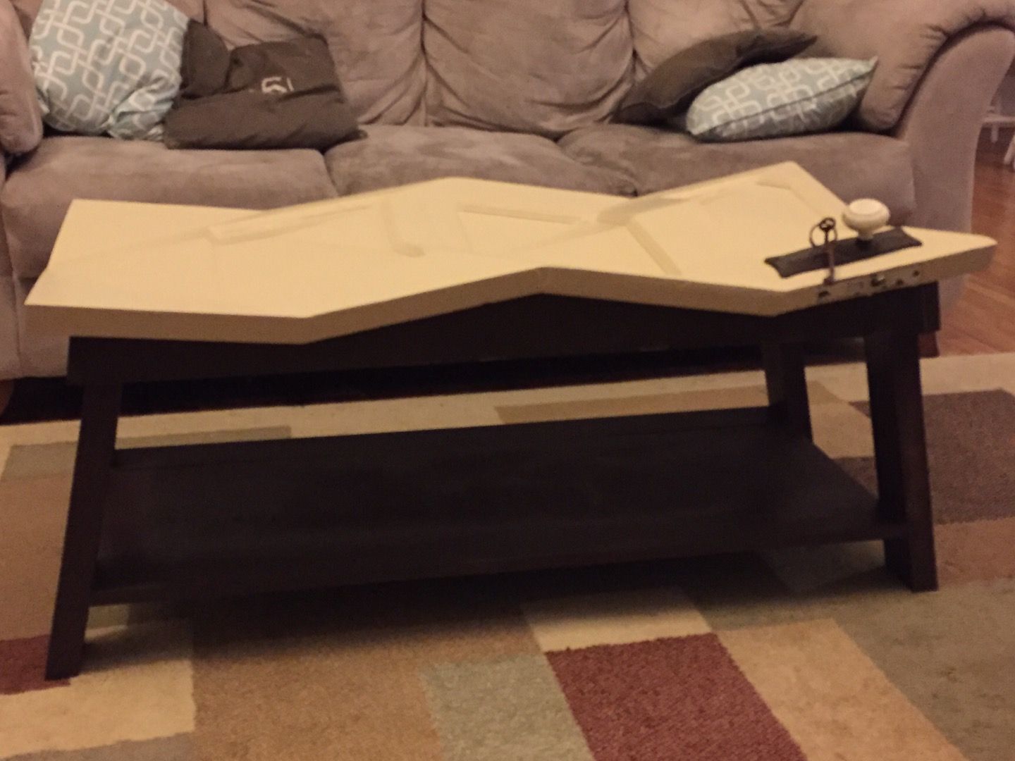 Tessellated Optical Illusion Coffee Table!! : 8 Steps (with Pictures ...