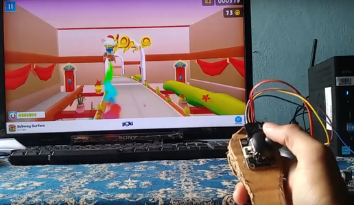 Joystick Game Controller Using Arduino Uno 8 Steps Instructables